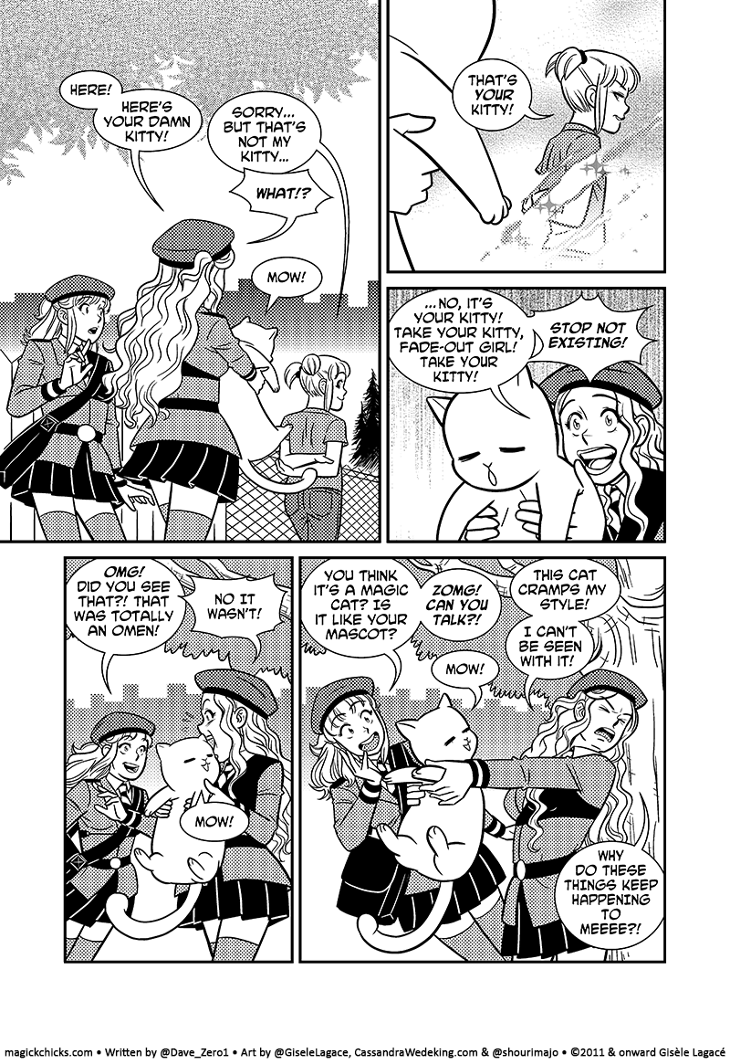 Pixie Trix Comix Magick Chicks Your Damn Kitty